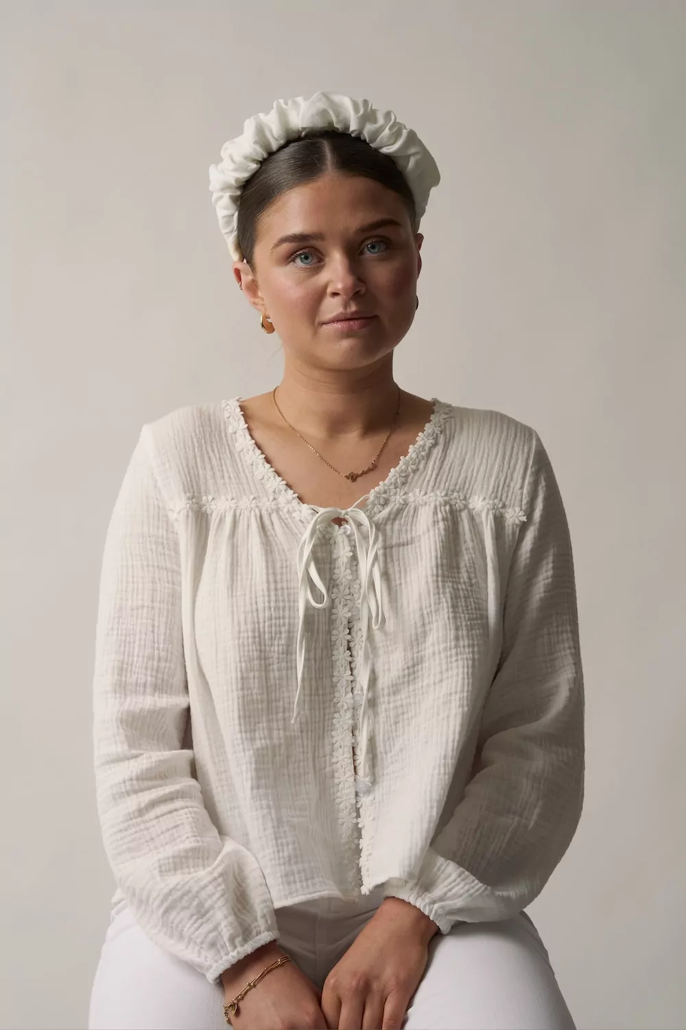 The Irish Linen Crown - Kate Harris Design